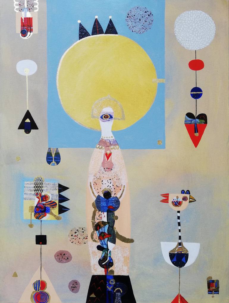 The Queen of Light Painting by Lona Verlich | Saatchi Art