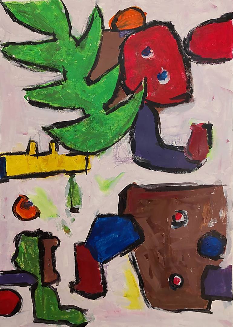 Untitled 17721 Painting by Eugene Willer | Saatchi Art