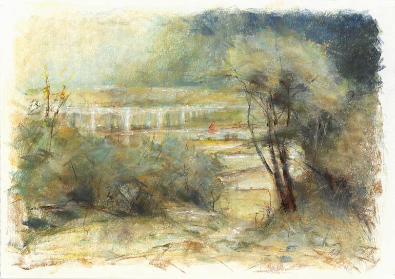 Going Somewhere Drawing by Michael Walsh | Saatchi Art