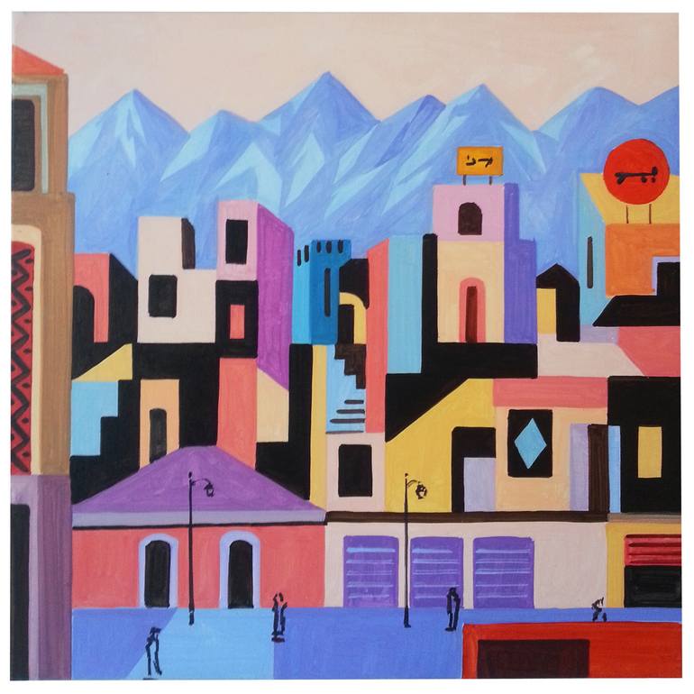Marrakesh-04c Painting by Andre Baldet | Saatchi Art