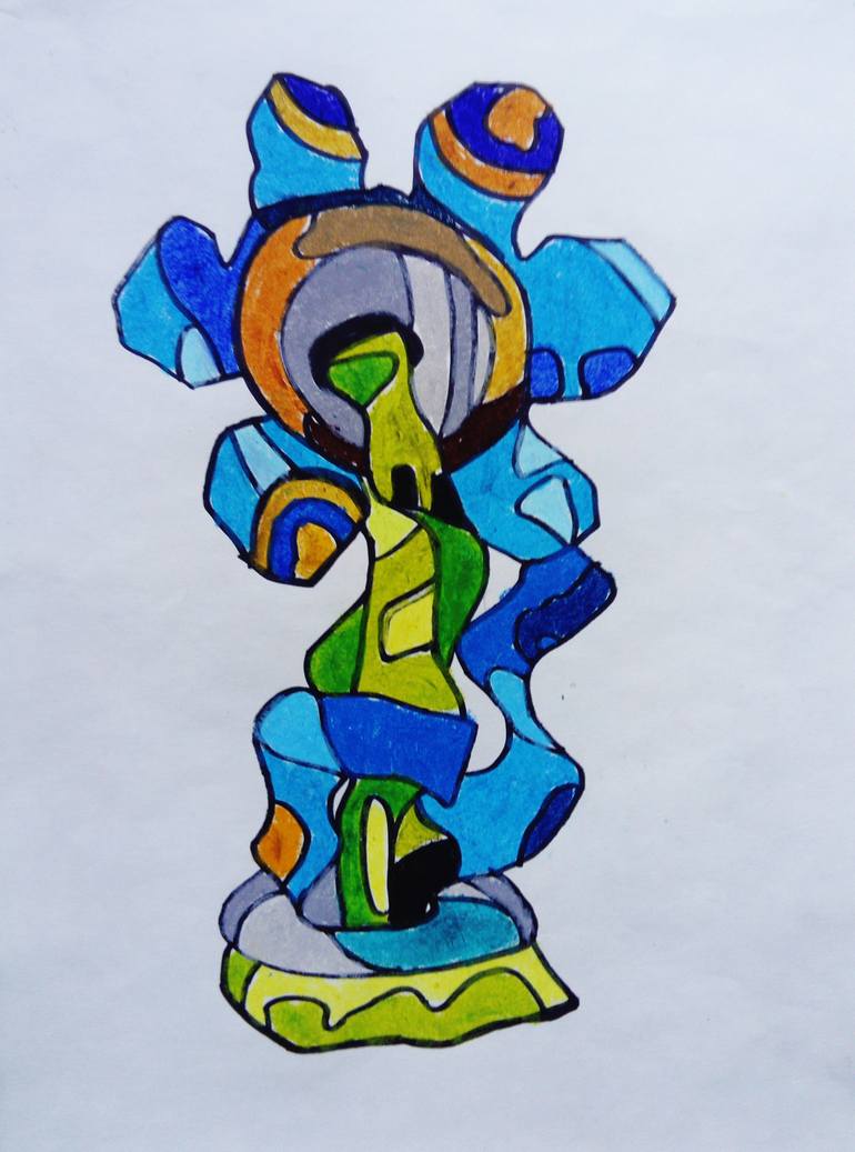 Floword 7 Drawing by Filip Boskovic | Saatchi Art