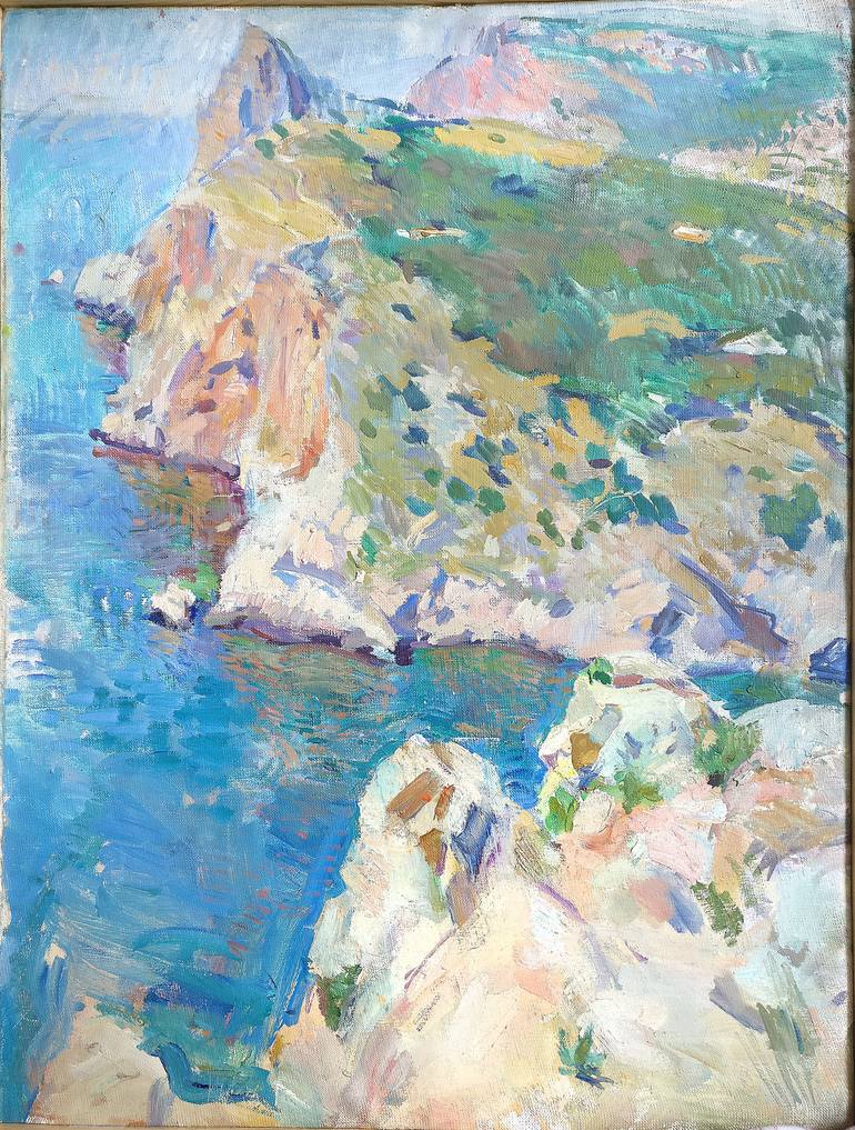 Hills. Balaklava Painting by Samir Rakhmanov | Saatchi Art