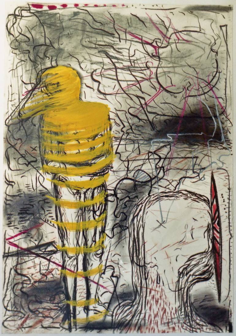 SOLEAR (MAGNETIC) , 1988 (work # 248) Drawing by Emil Agayev | Saatchi Art