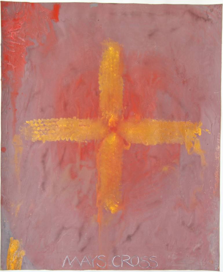 MAYS CROSS, 1988 (work # 337) Painting by Emil Agayev | Saatchi Art