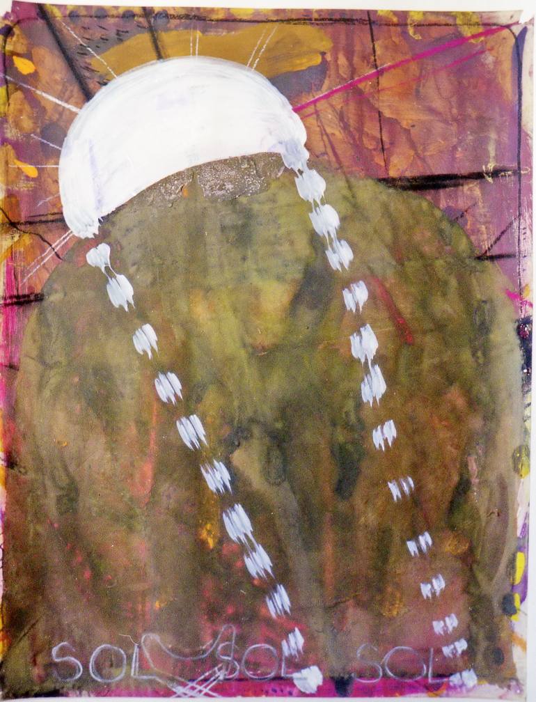 SOL SOL SOL, 1988 (work # 338) Painting by Emil Agayev | Saatchi Art