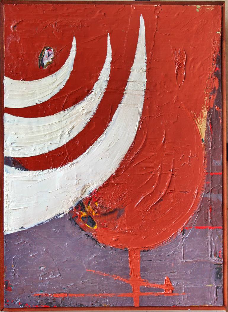 WHITE PANACEA, VI.1989, Painting № 14 (work # 459) Painting by Emil Agayev | Saatchi Art