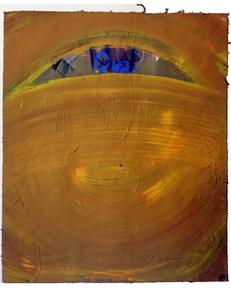 THE THIRD STEP, 17.VII.1989 (work # 485) Painting by Emil Agayev | Saatchi Art