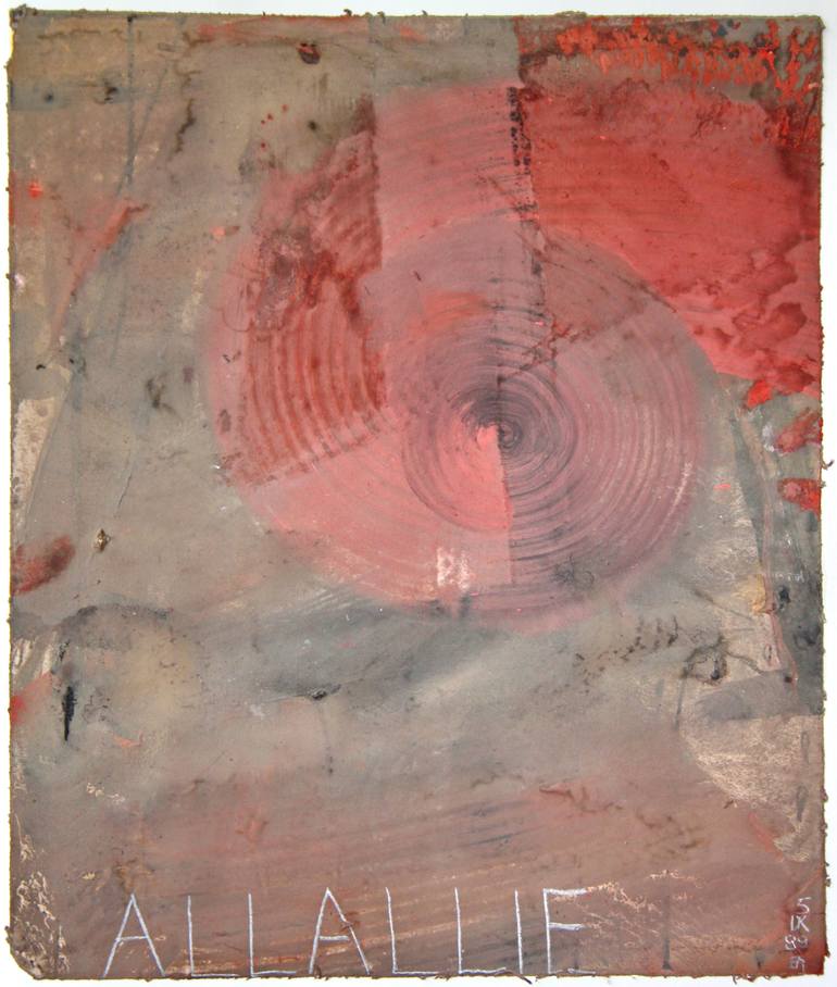 ALLALIE, 5.IX.1989 (work # 538) Painting by Emil Agayev | Saatchi Art