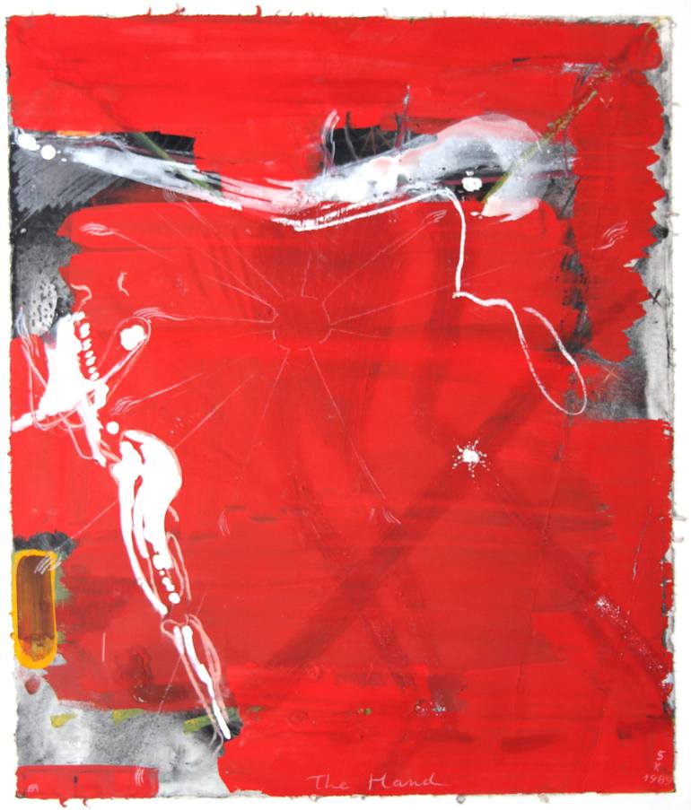 THE HAND, 5.X.1989 (work # 552) Drawing by Emil Agayev | Saatchi Art