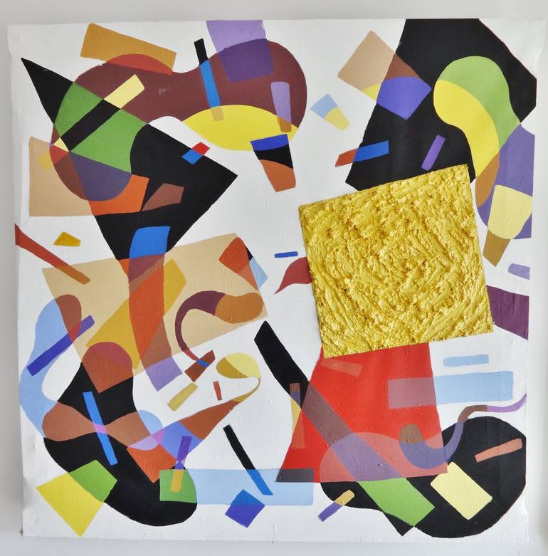 rectangular sun Painting by Fliparts23 By Gastón Richardson | Saatchi Art