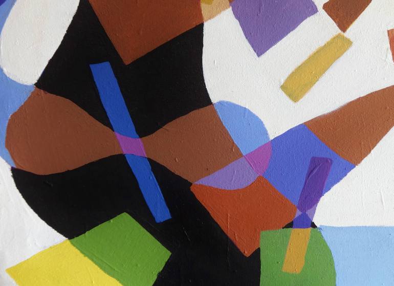 rectangular sun Painting by Fliparts23 By Gastón Richardson | Saatchi Art