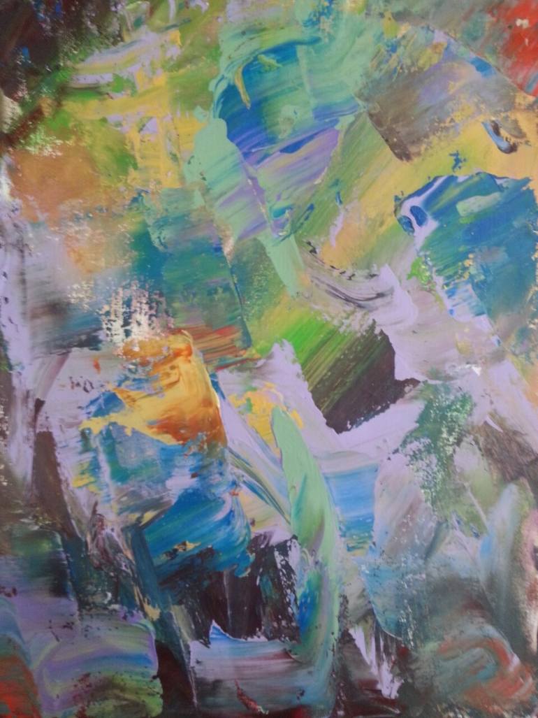 COOL LIFE Painting by Lin Du | Saatchi Art