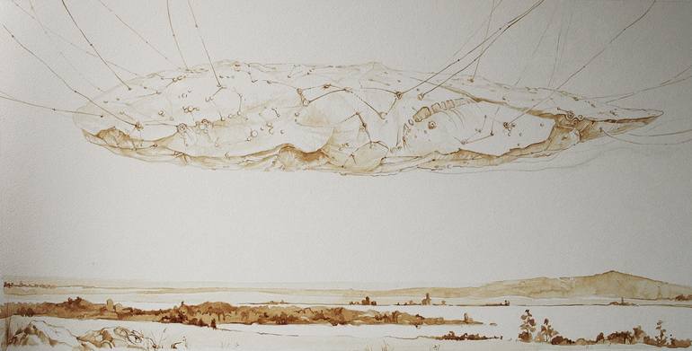 Loputon - tau Ceti (constellation of Ceti) Drawing by Radyslav Dziuba ...