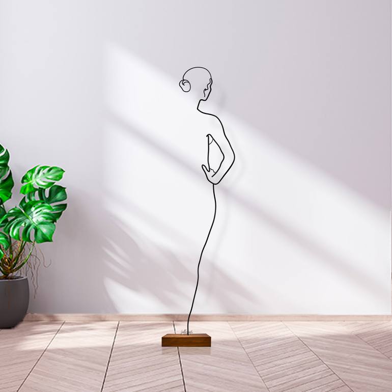 Pro-Filo di Donna Sculpture by Giancarlo Morandi | Saatchi Art