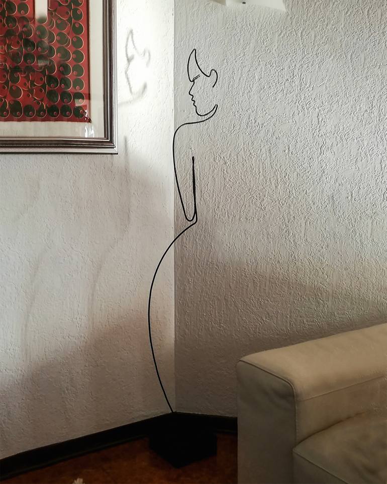 Profilo di donna Sculpture by Giancarlo Morandi | Saatchi Art
