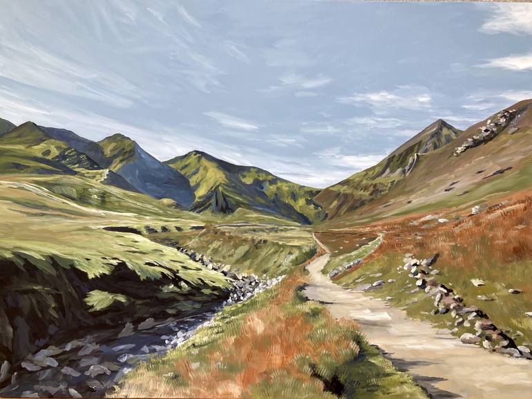 Devil's Ladder II Painting by Jessica Rose | Saatchi Art