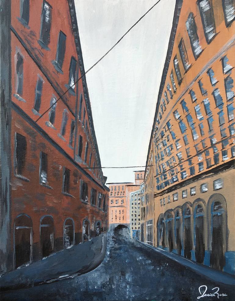 Heights and Depths Painting by Jessica Rose | Saatchi Art