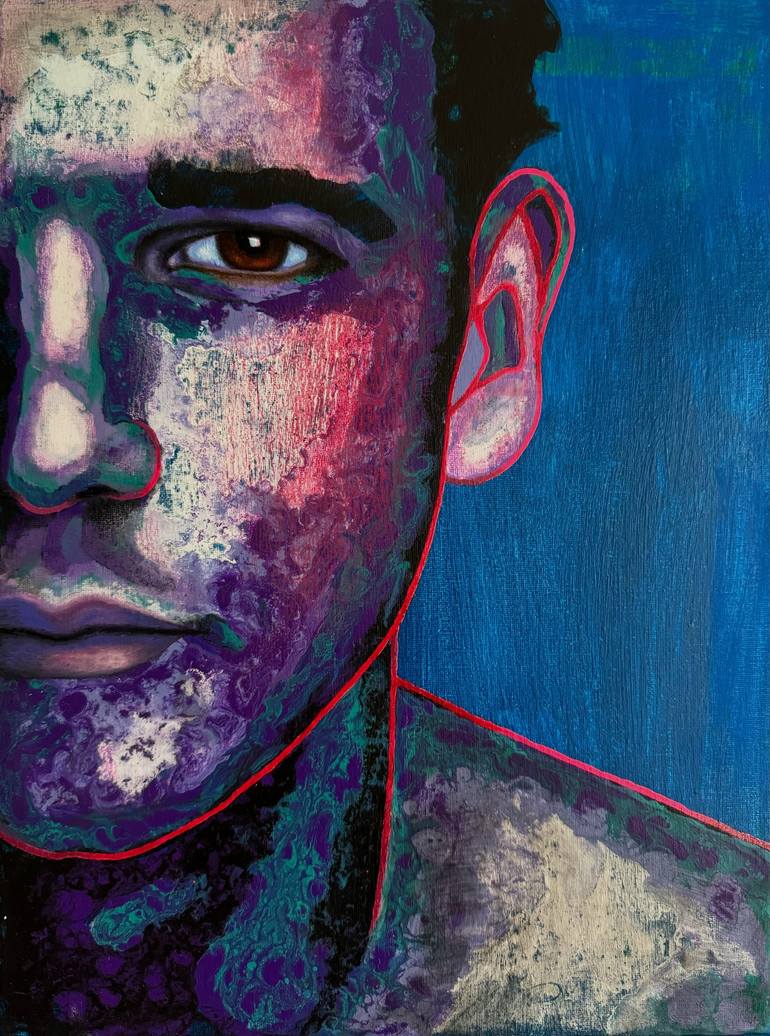 Kevin Painting by Stefano Pallara | Saatchi Art