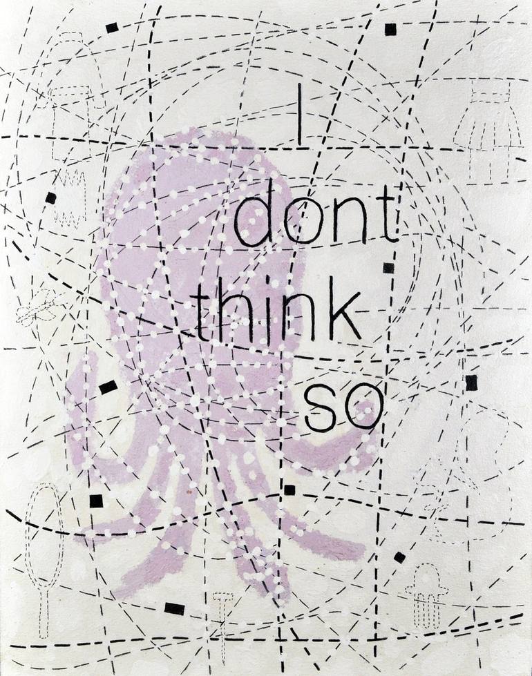 I dont think so Painting by Milton Ausherman | Saatchi Art