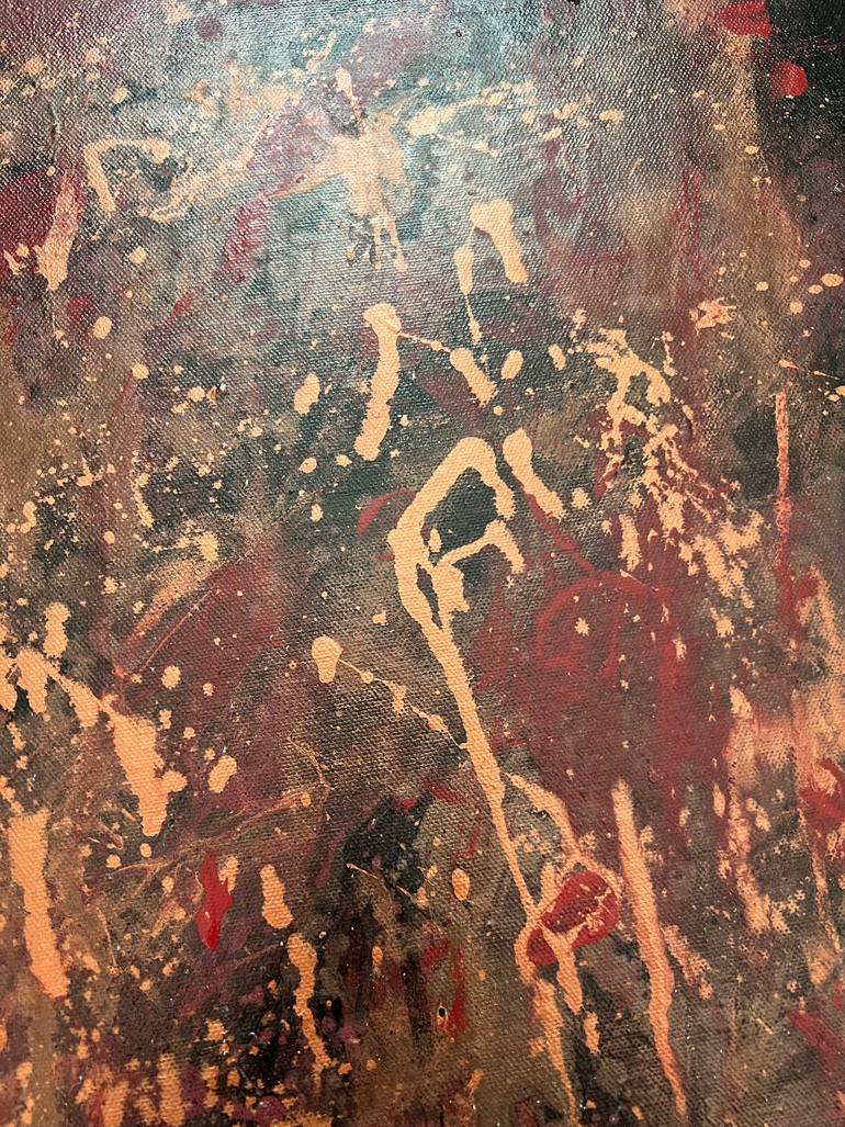 Rose/Gold Painting by Daniel J Belisle | Saatchi Art