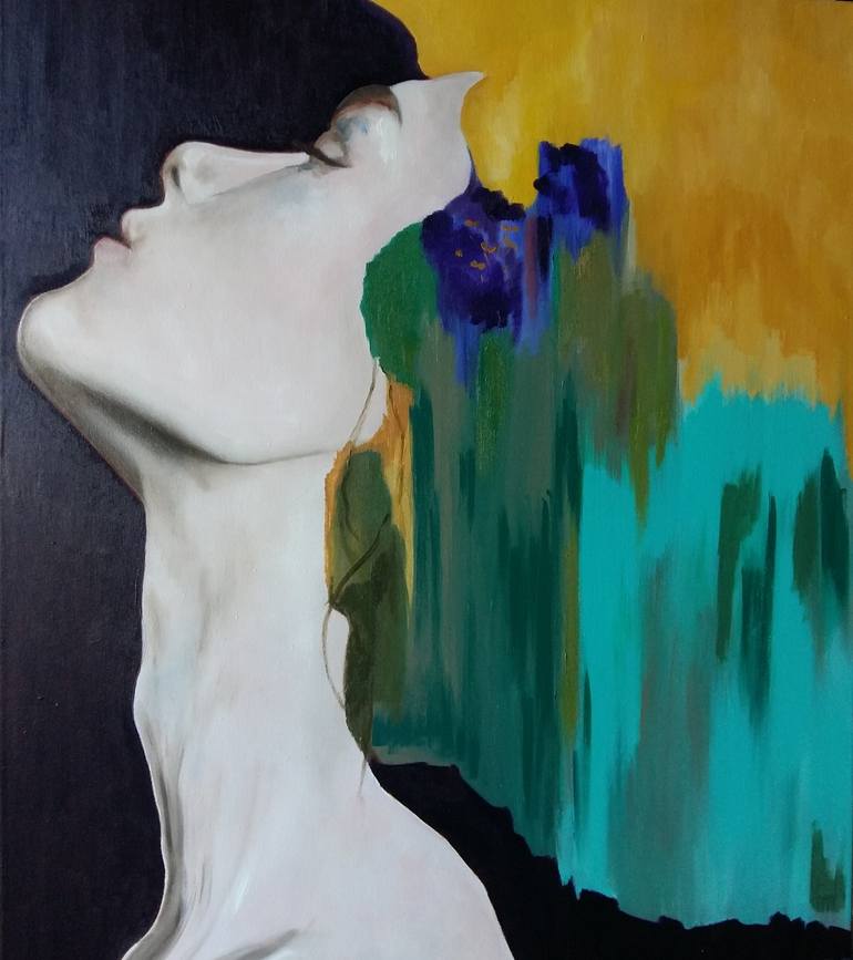 Zule Painting by Laura Gonzalez del Valle | Saatchi Art