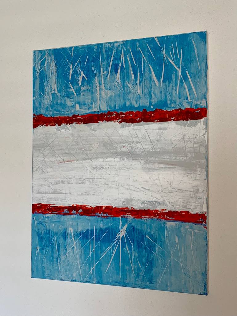 Ocean Painting by Roxani Rohner | Saatchi Art