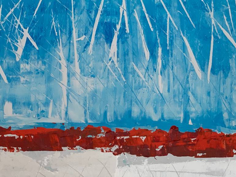 Ocean Painting by Roxani Rohner | Saatchi Art