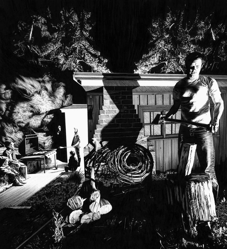 The Shades #13 Drawing by Matt Coyle | Saatchi Art