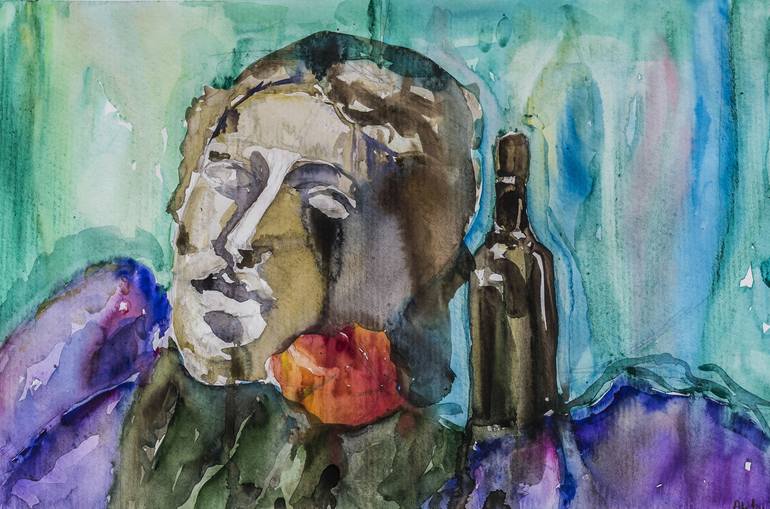 The sin Painting by art ilevic | Saatchi Art