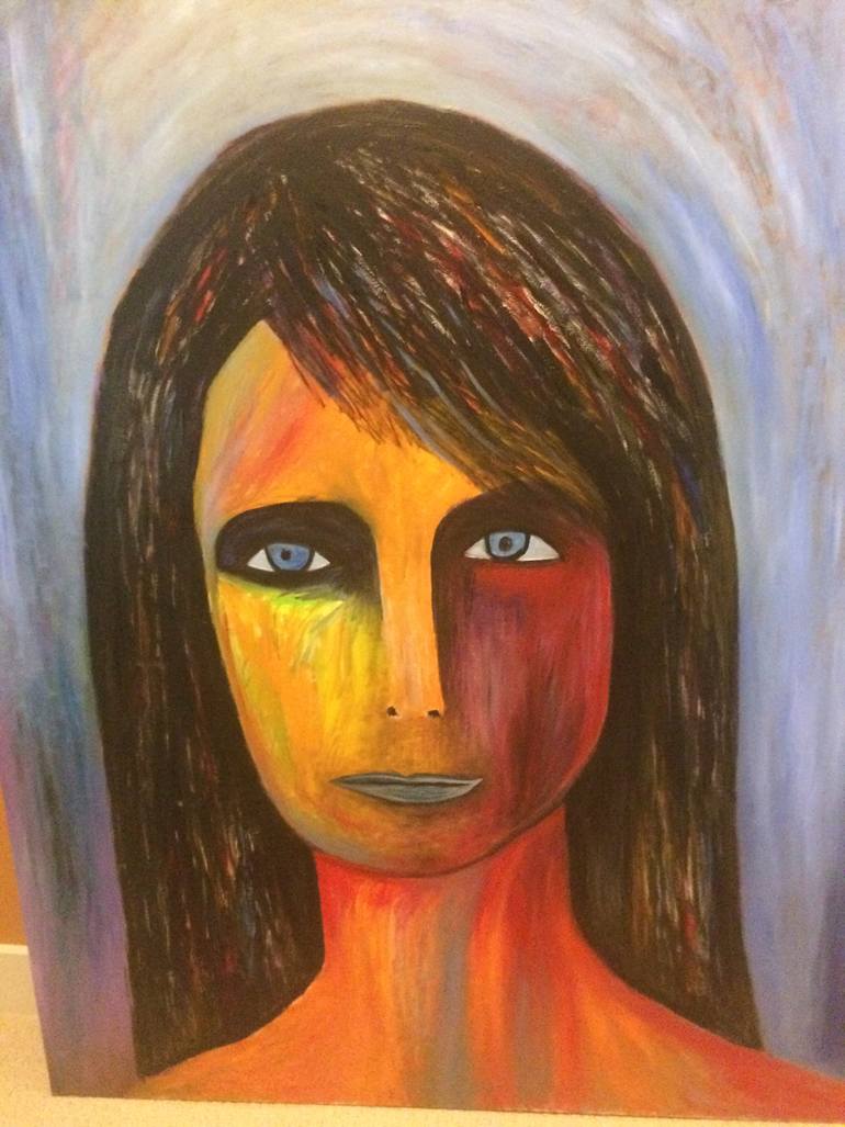 Summer Angel Painting by Martin Vella | Saatchi Art