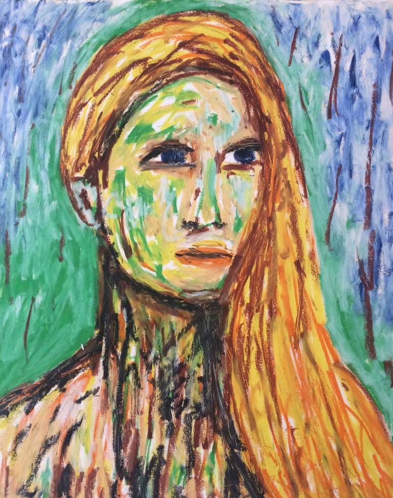 Marigold Painting by Martin Vella | Saatchi Art