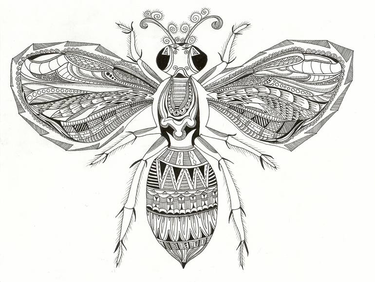 Gregory Point Apiary Drawing by Matthew DeTroy | Saatchi Art