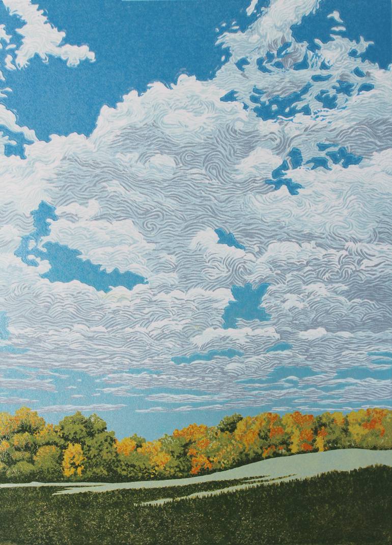 Fair Skies Printmaking by William Hays | Saatchi Art