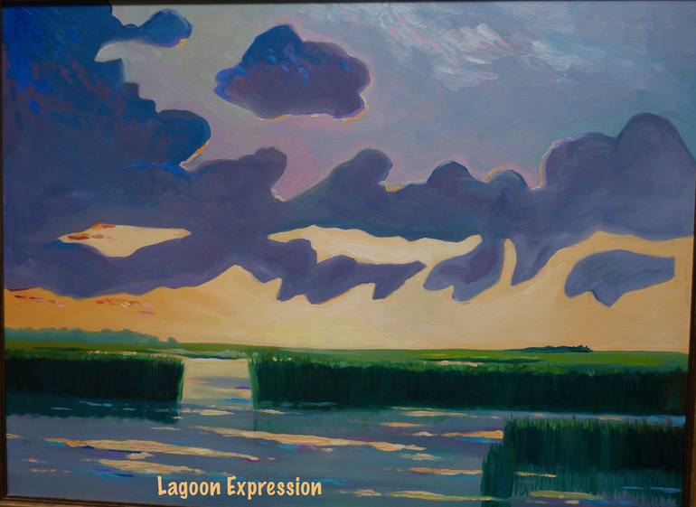 Lagoon Painting by Michael Andrew Wilson | Saatchi Art