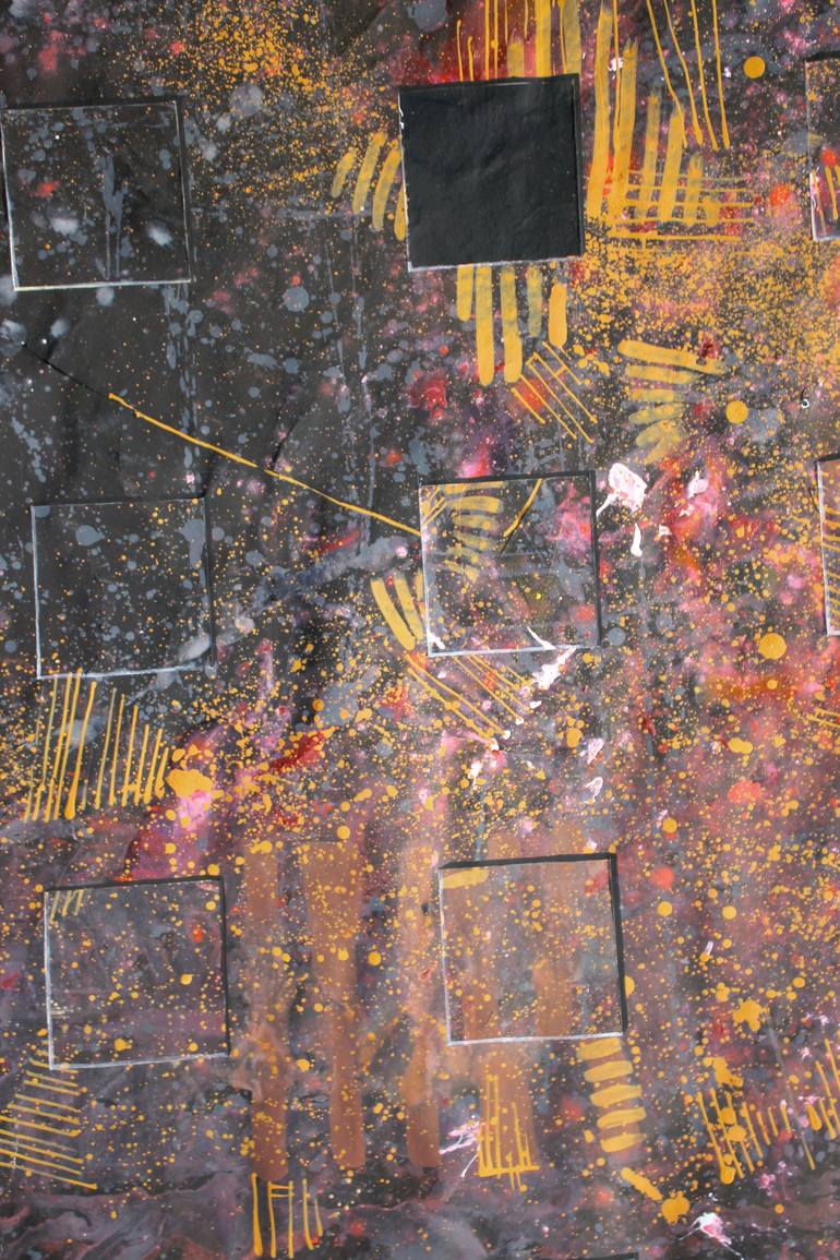 Black square Painting by Plamen Kondov | Saatchi Art