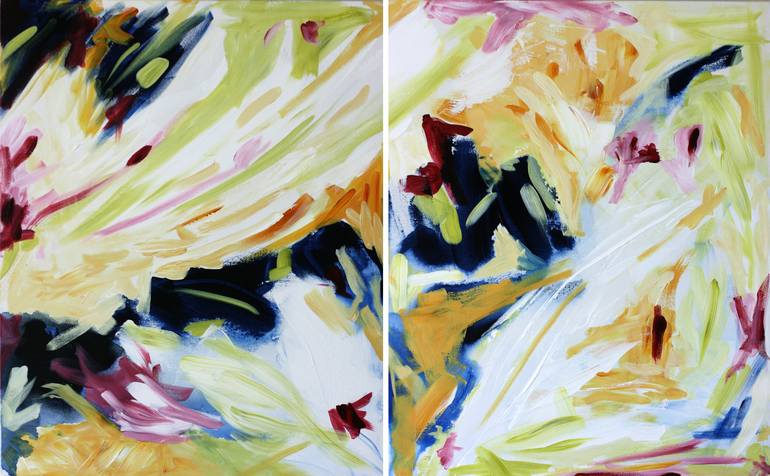 Blooming Painting by Danica Corin | Saatchi Art