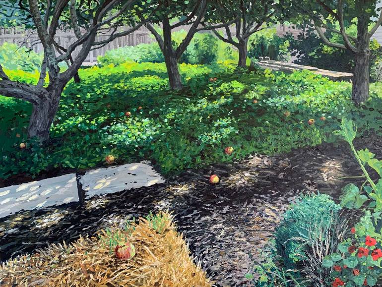 The Kitchen garden #12 Painting by James Gummerson | Saatchi Art Singapore