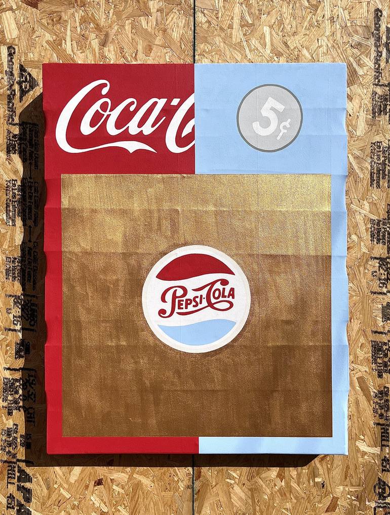 ENJOY! “PEPSI-COLA” Painting by Ben Cunningham | Saatchi Art