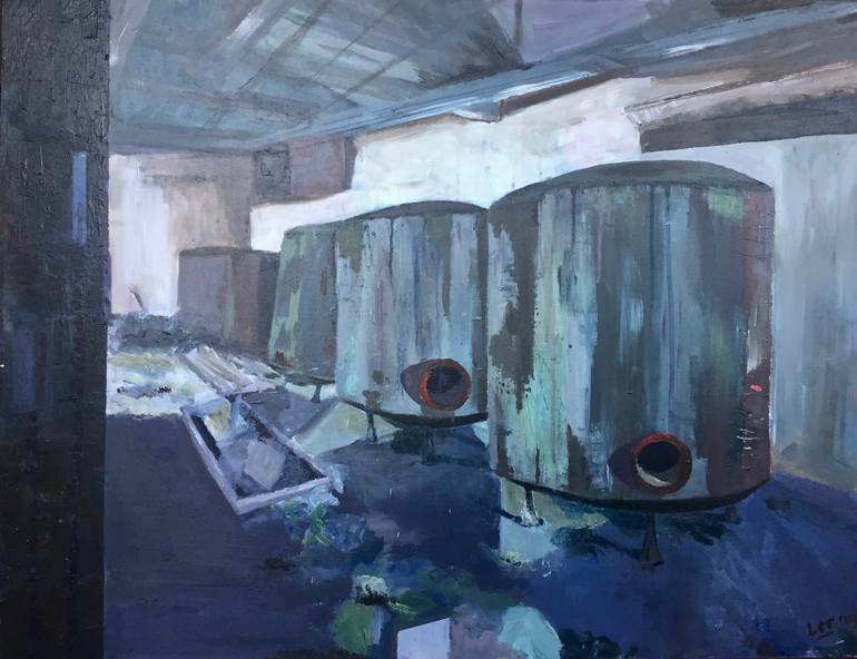 old boilers Painting by watletje watletjeart | Saatchi Art