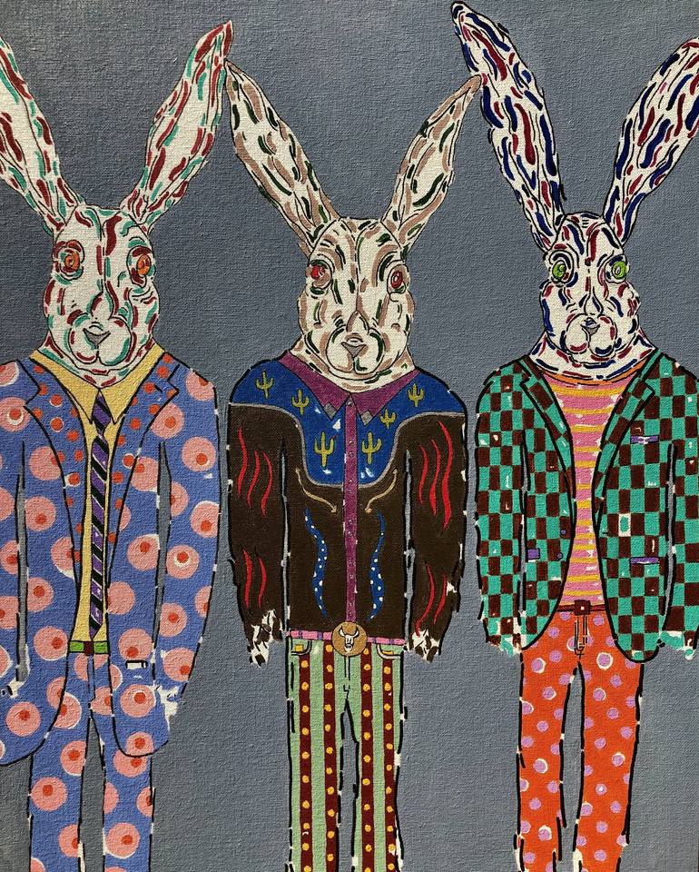 Back Stage Pass Painting by John McCabe | Saatchi Art