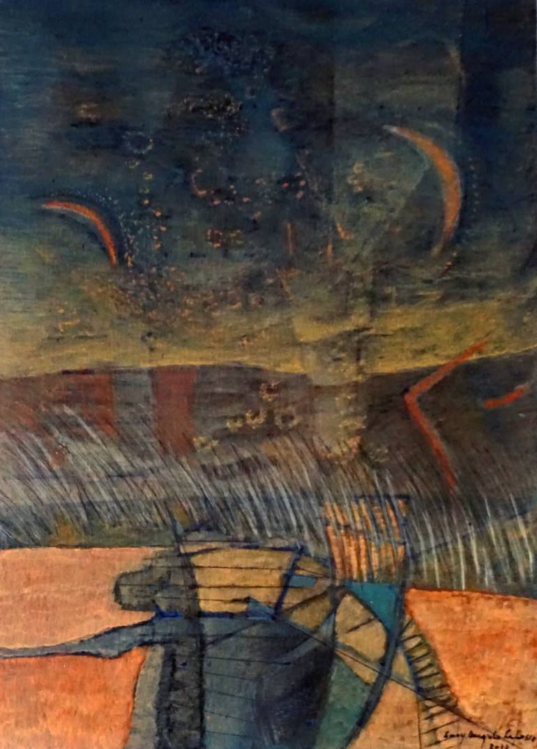 Mutations Painting by Lucy Angulo Lafosse | Saatchi Art