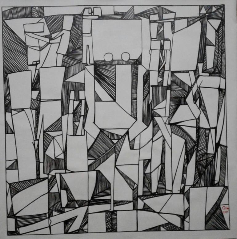 solitary Drawing by Rahsgnovin Nivongshar | Saatchi Art