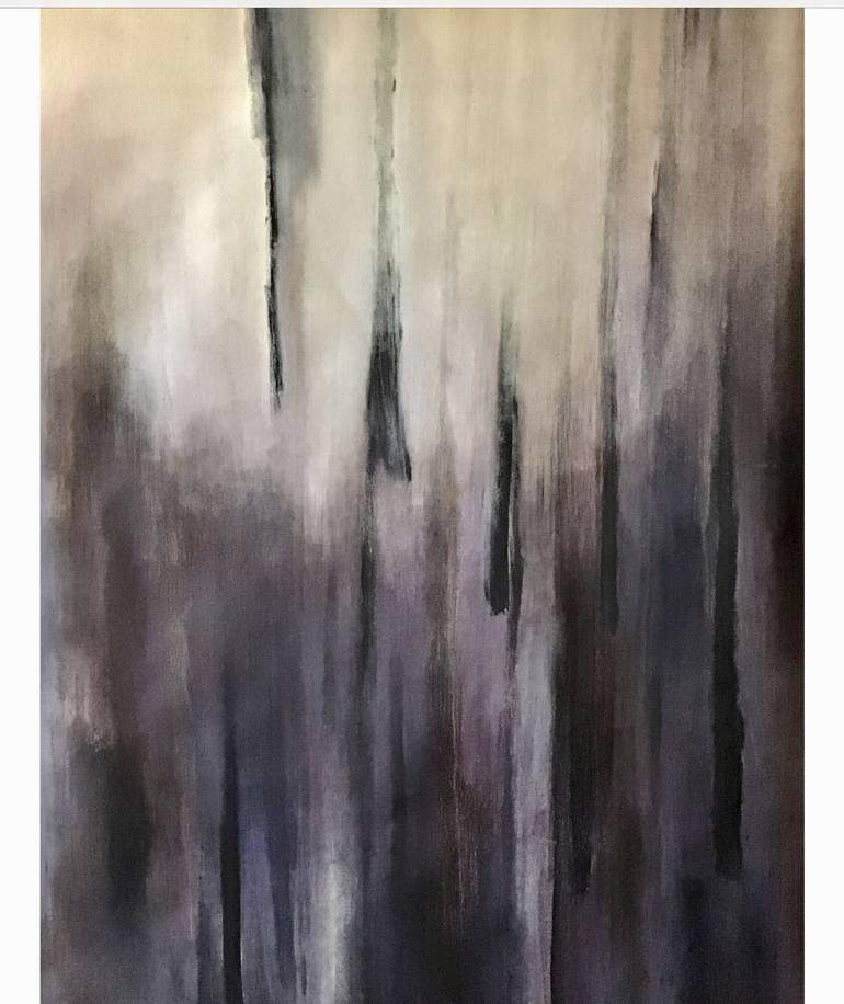 October. Late Fugue Painting by Anae Lioshina | Saatchi Art