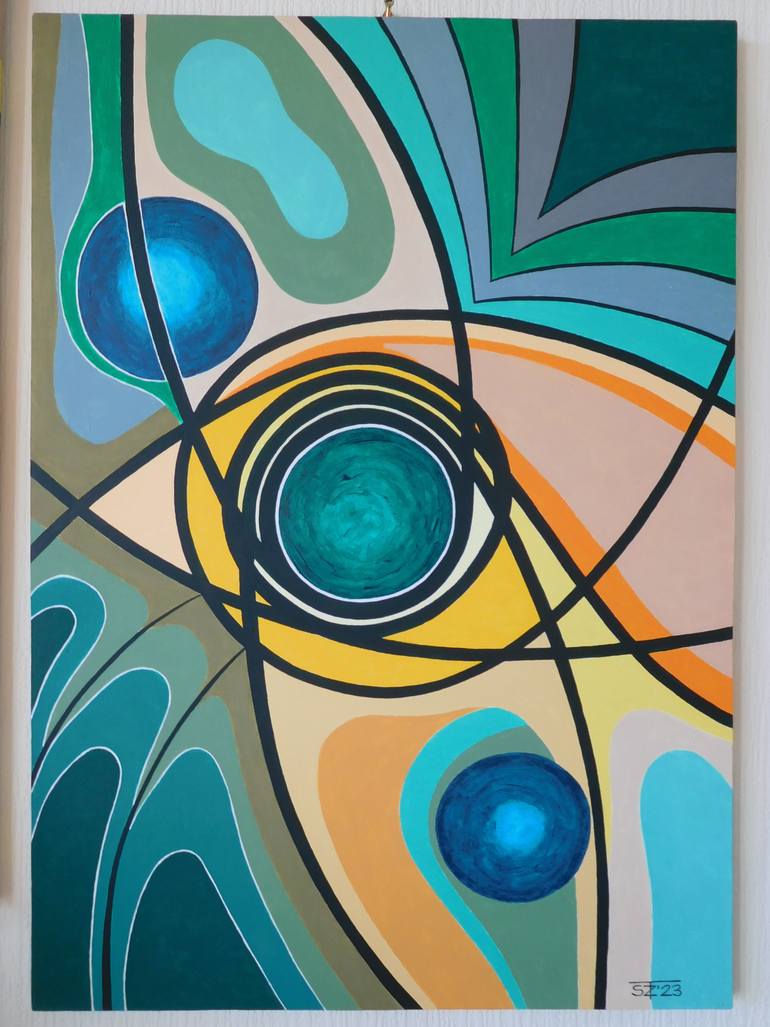 Utopia Painting by Svetlozar Tenov | Saatchi Art