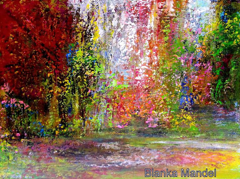Mystical Place (22) Painting by Blanka Mandel | Saatchi Art