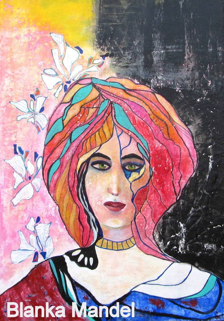 5 minutes after 12 Painting by Blanka Mandel | Saatchi Art