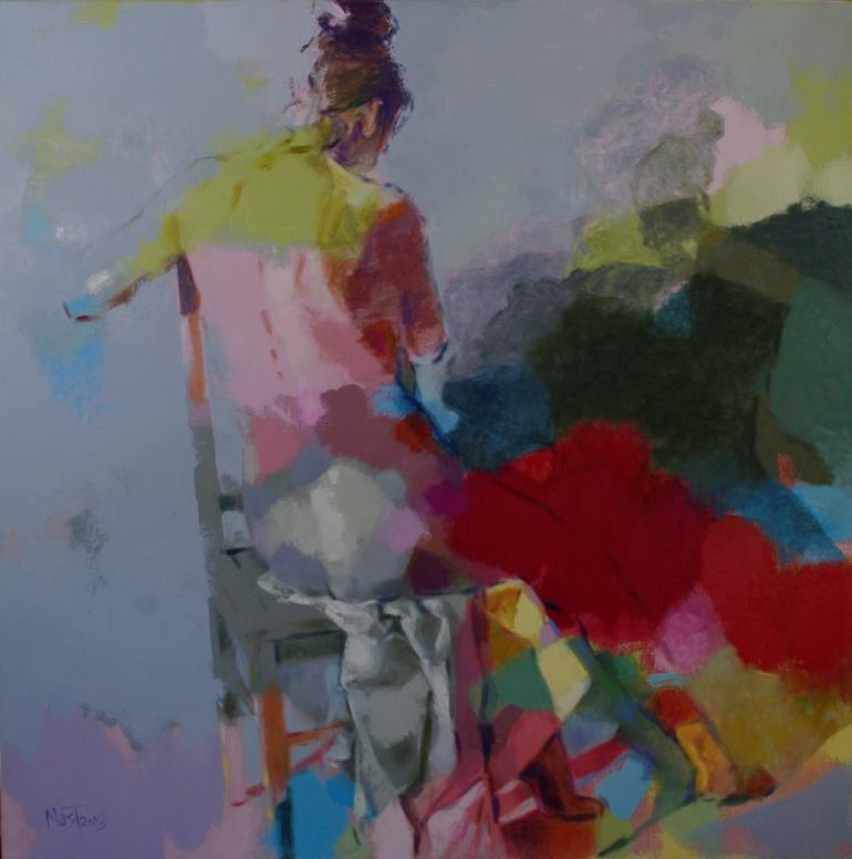 Ruby Evening Painting by Peeter Must | Saatchi Art