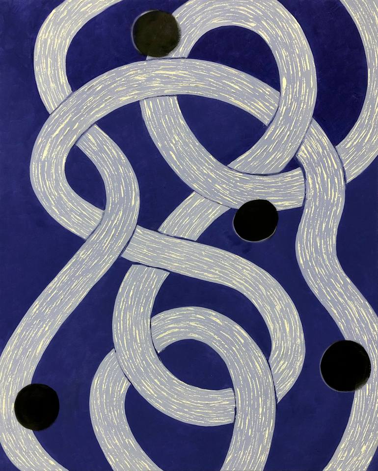 Algorithm Painting by Susan Kiefer | Saatchi Art