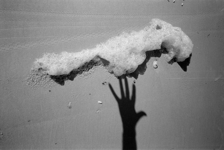 Hand and Foam Photography by Jack Carden | Saatchi Art
