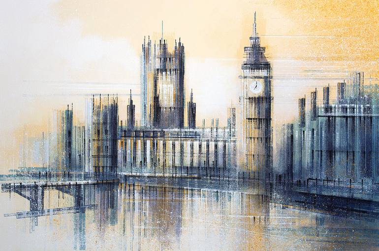 Acrylic Made to order. BIG BEN and Houses of Parliament original ...
